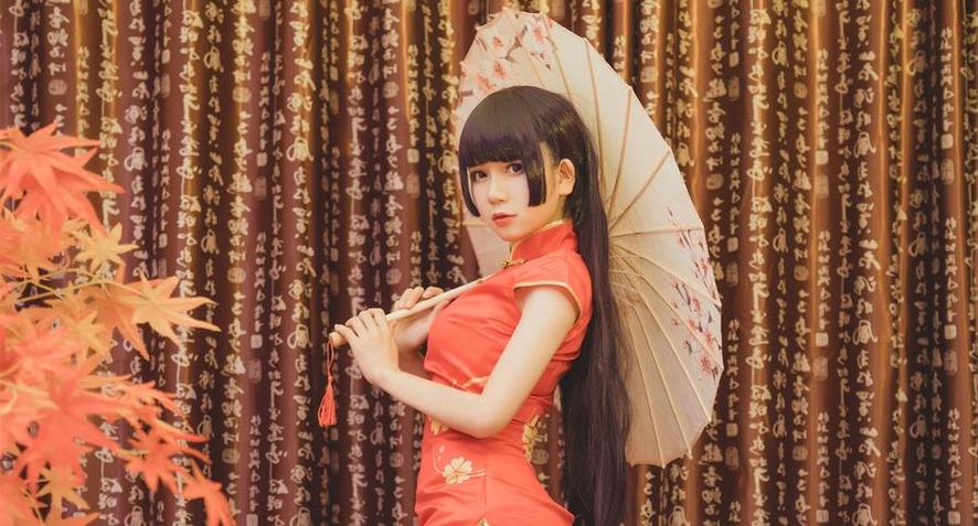 Yoko宅夏cos之白色连衣裙，一款经典作品的完美演绎！ - 媚秀府
